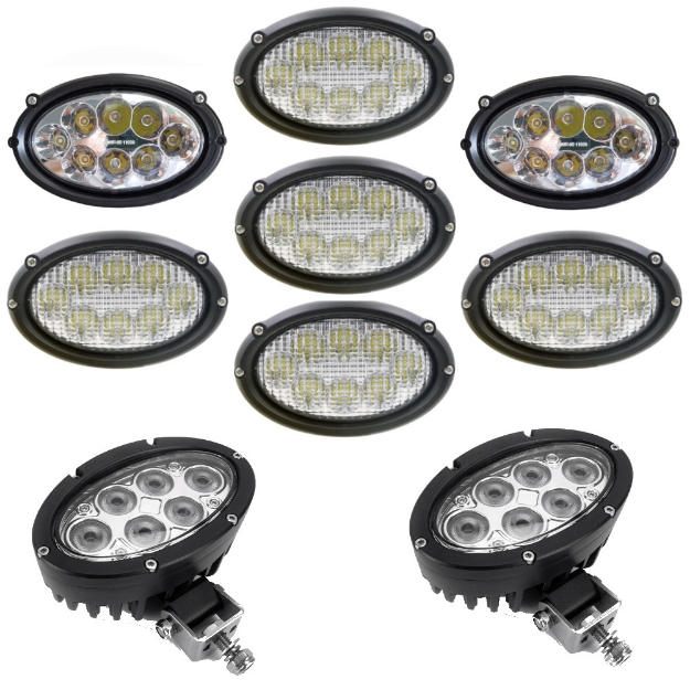 Larsen Lights, LED lights for your equipment !. Larsen LED kit for WR9770 Massey windrower ...
