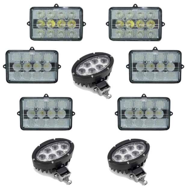 Larsen Lights, LED lights for your equipment !. Larsen LED kit made to fit JD 9x60 series ...